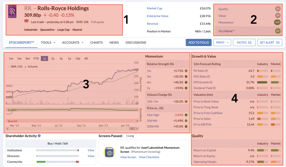 Stockopedia - The Ultimate stock market research tool (part 1) - The ...